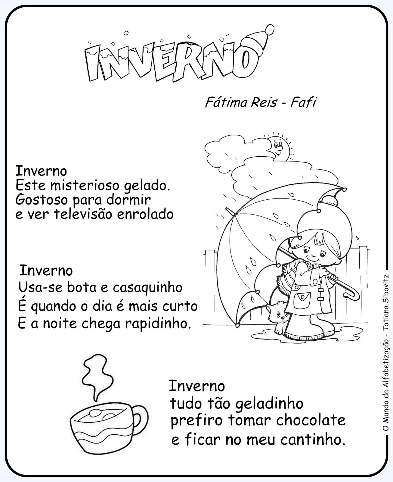 28 atividades sobre Inverno