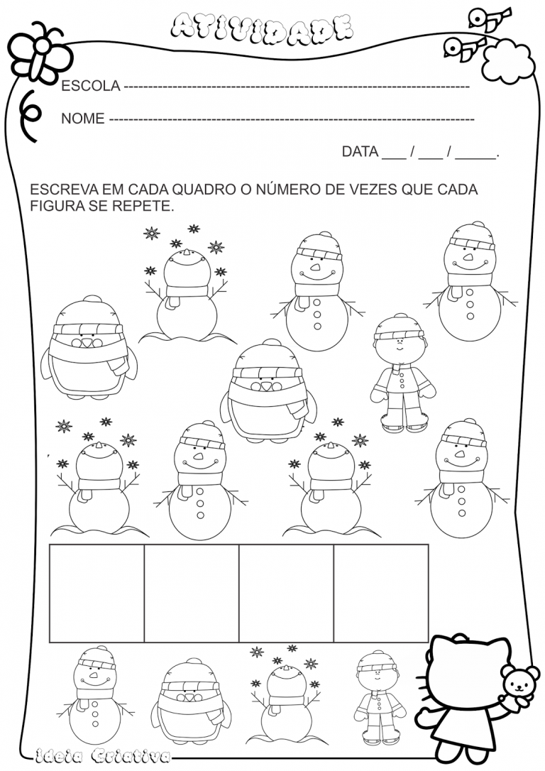 28 atividades sobre Inverno