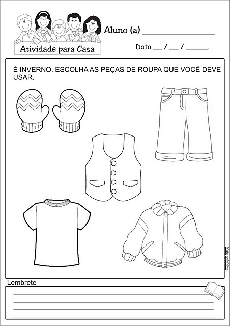28 atividades sobre Inverno