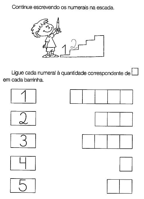 Atividade Didática: números de 0 a 5