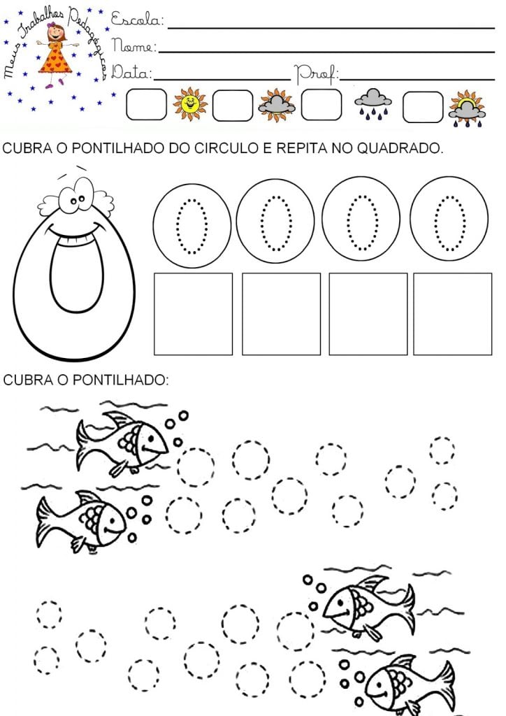 Atividade Didática: números de 0 a 5