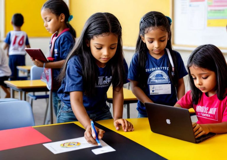 A Influência da Tecnologia no Ensino para Crianças Pequenas